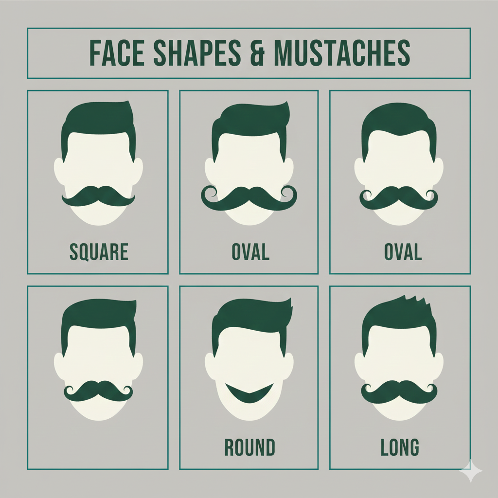 The Complete Guide to Mustache Styles: Shapes, Grooming, Face Shapes ...