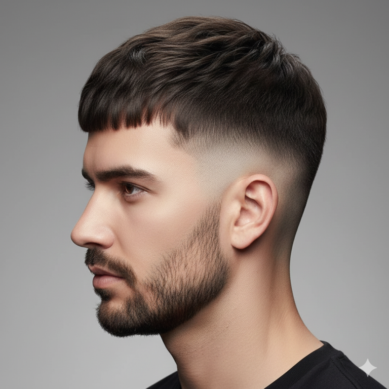 French Crop Mid Fade Haircut: Perfect Balance of Style and Versatility ...