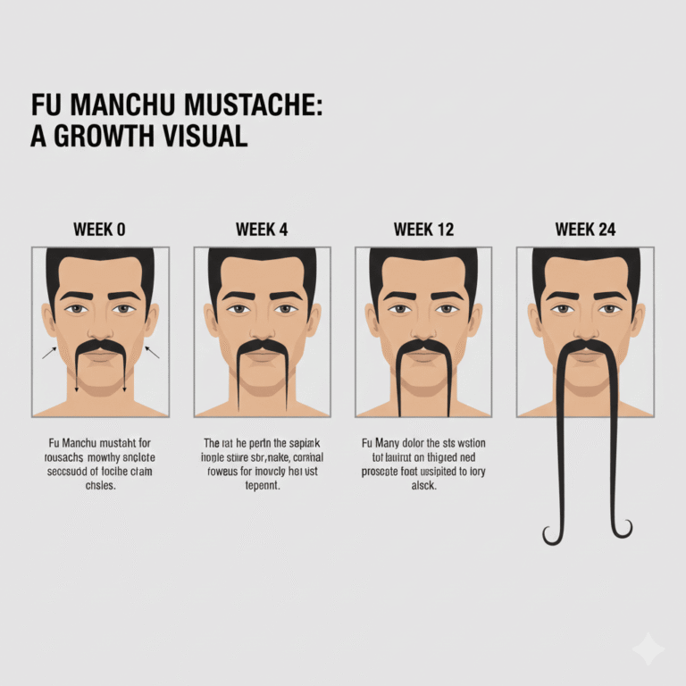 Fu Manchu Mustache Guide: The Bold Statement Mustache – Hair Cuts For Mens